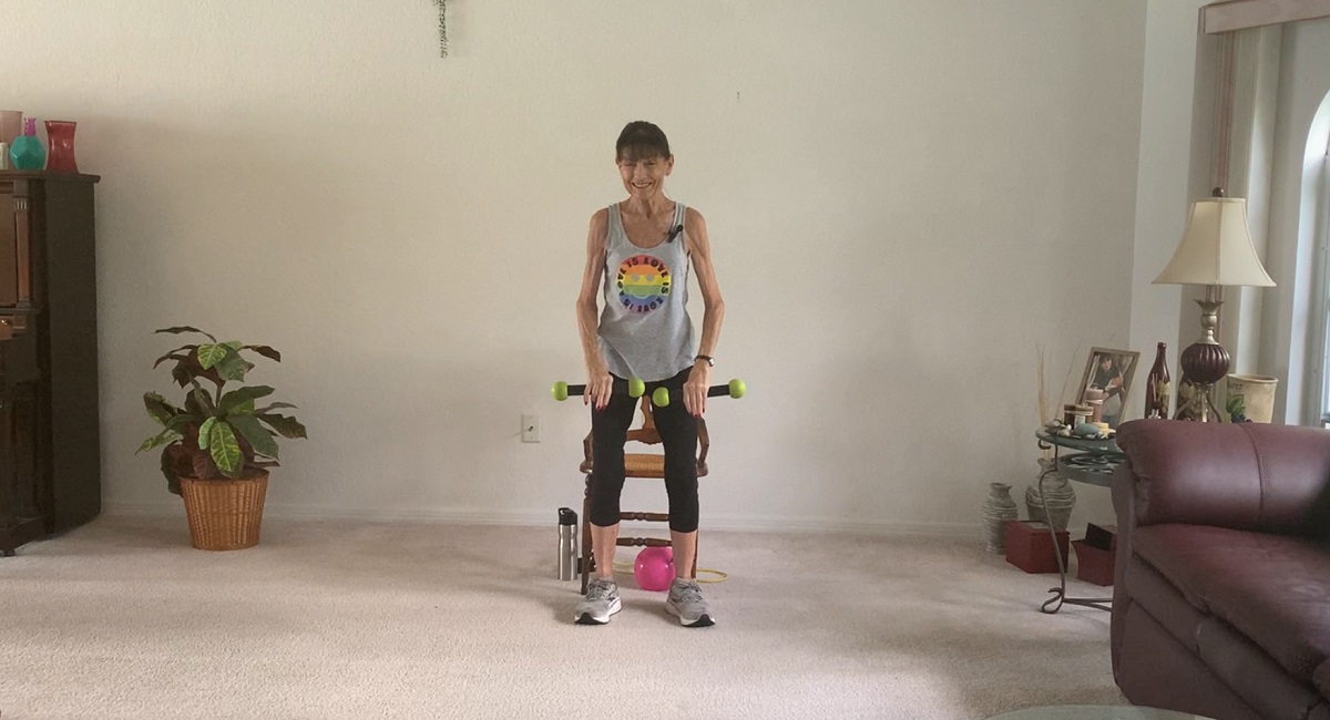 Circuit Workout For Seniors 45 Minutes Fitness With Cindy
